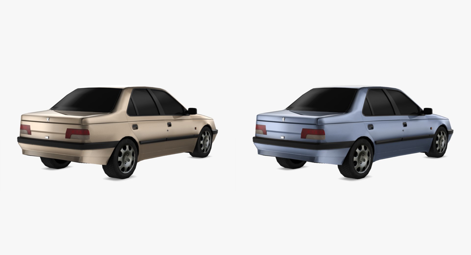 3d Model Peugeot 405 Glx