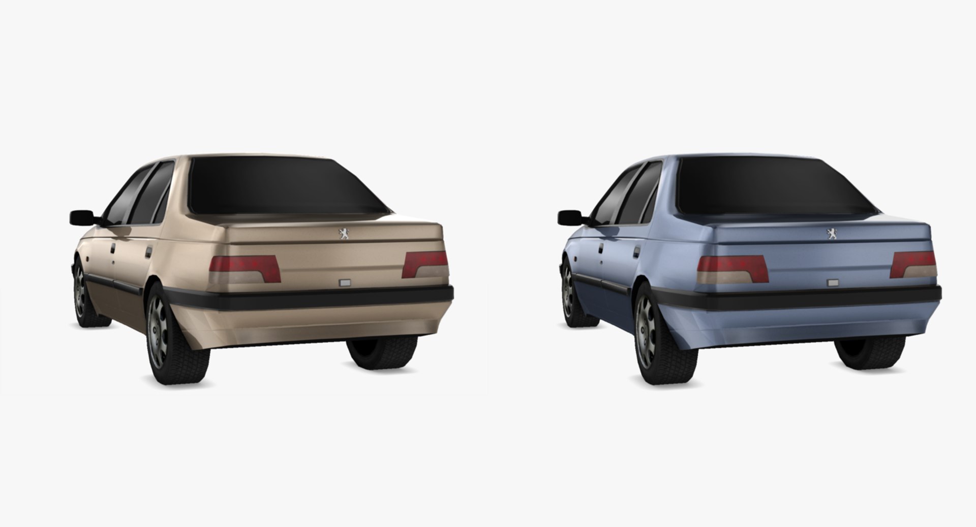 3d Model Peugeot 405 Glx