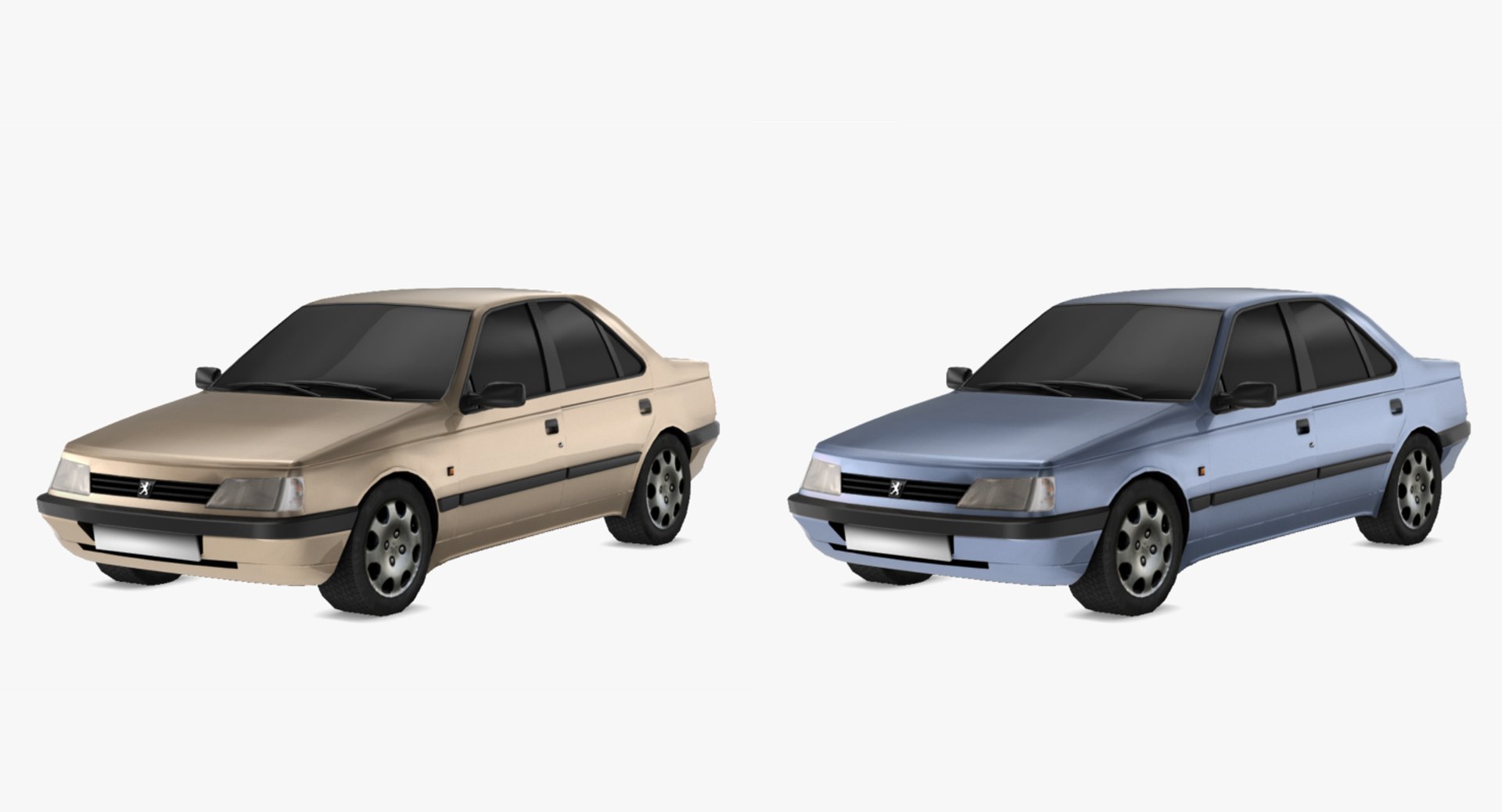 3d Model Peugeot 405 Glx
