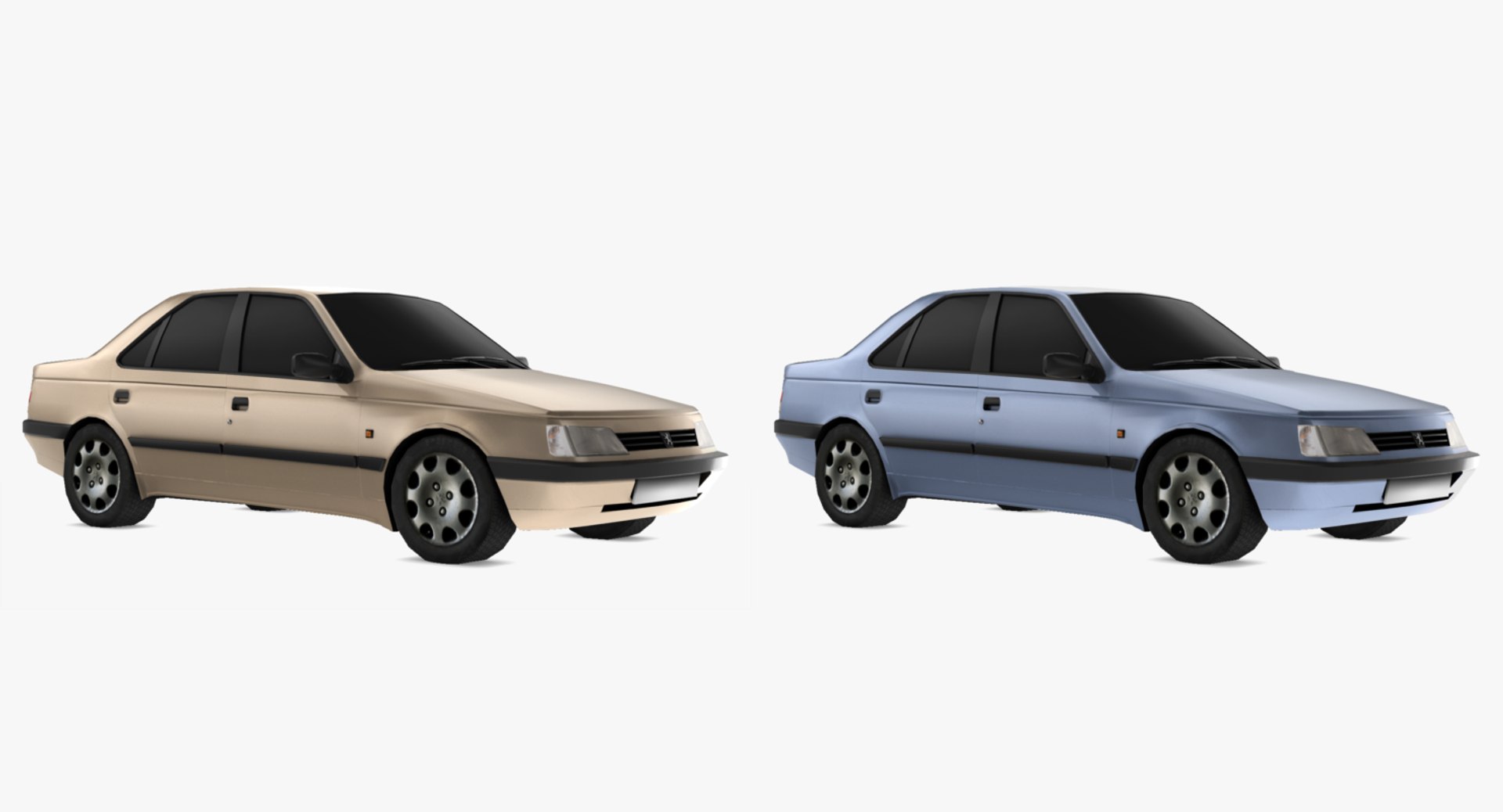 3d Model Peugeot 405 Glx