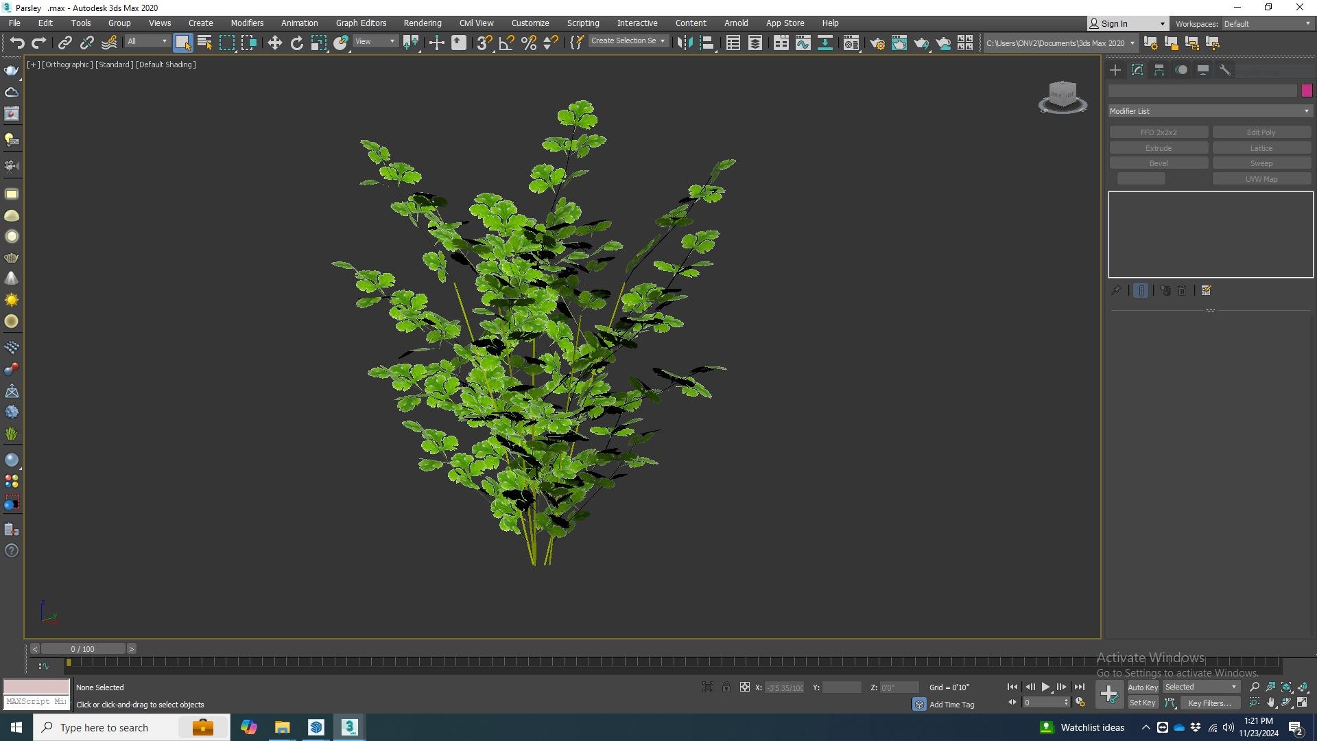 3D Parsley Model - TurboSquid 2316762