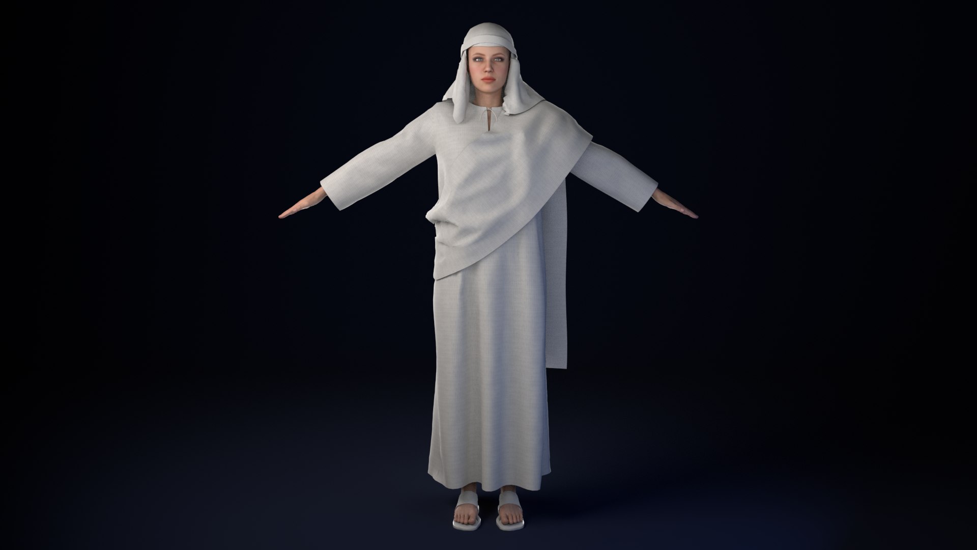 Arab Young Women Rigged 3D Model - TurboSquid 2172272