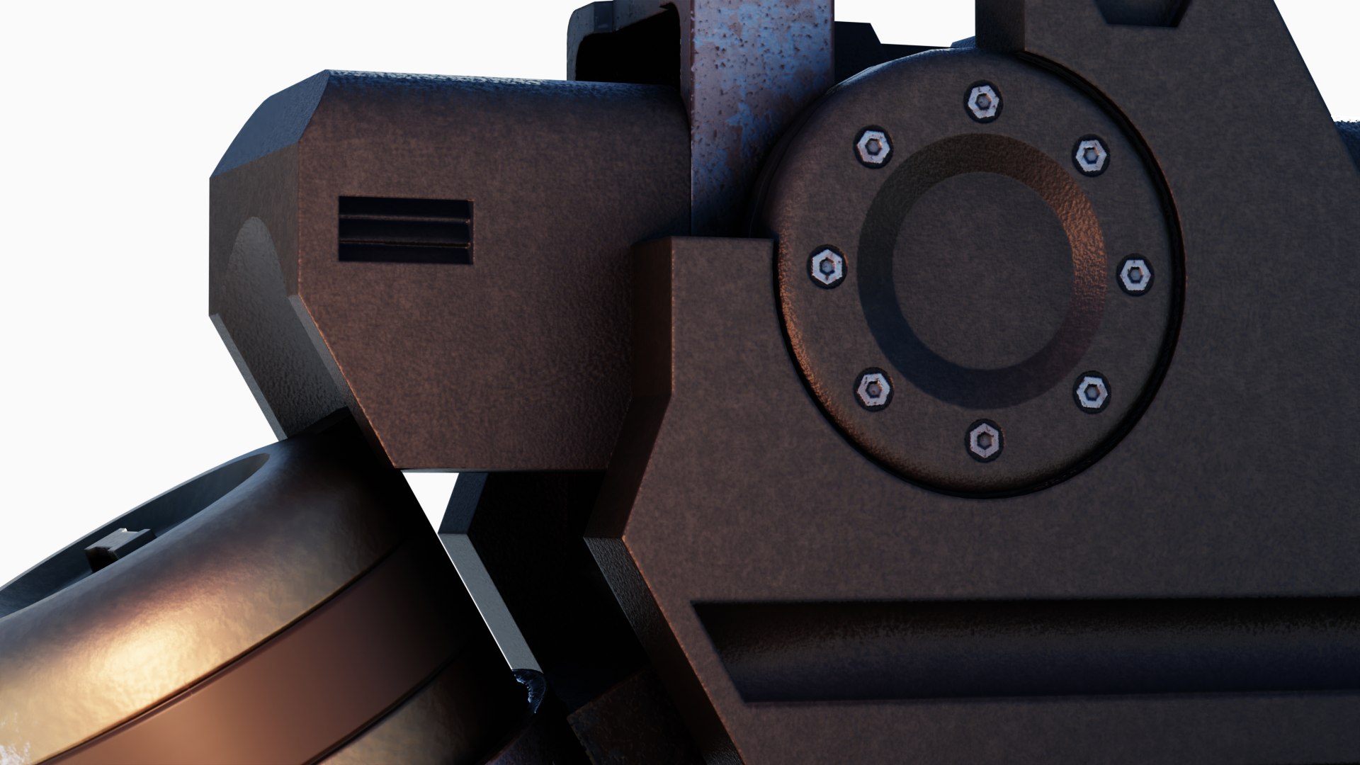 3D Turret Model - TurboSquid 2209714