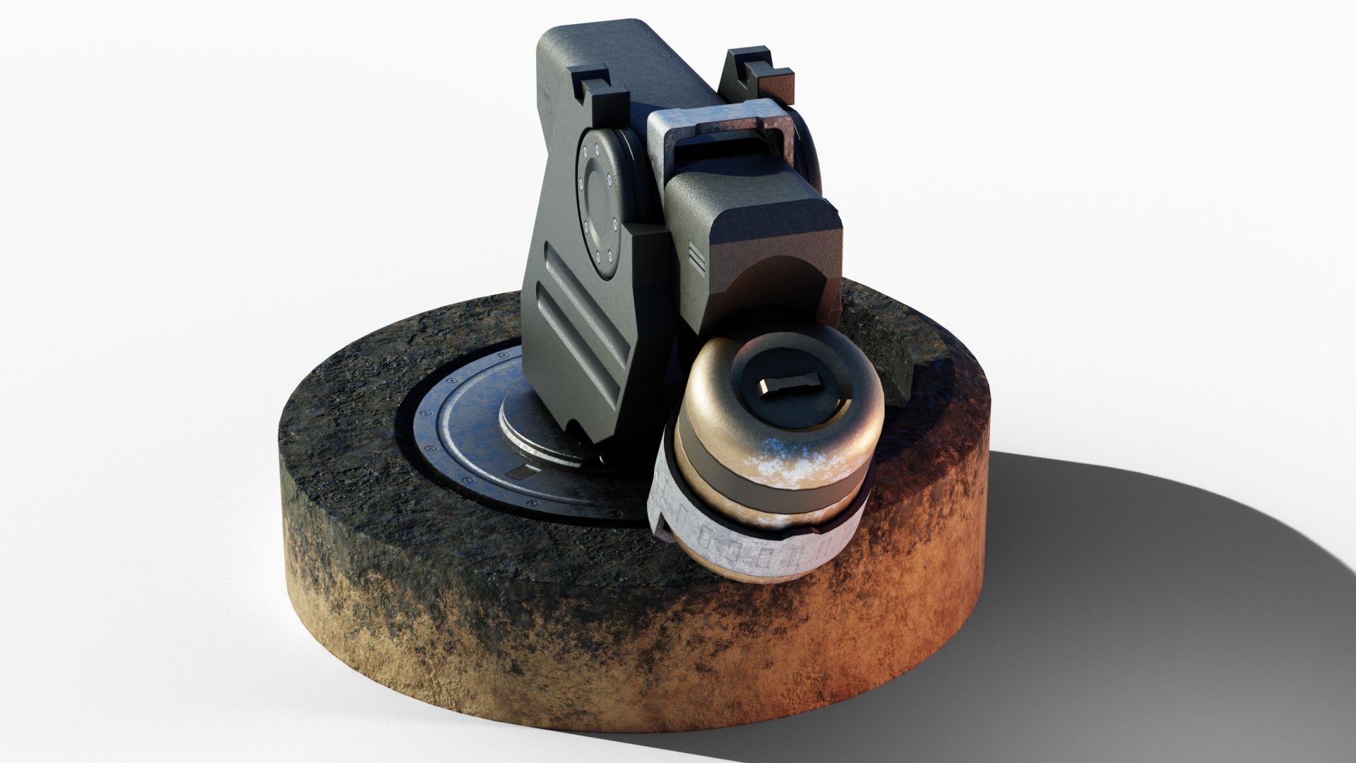 3D Turret Model - TurboSquid 2209714