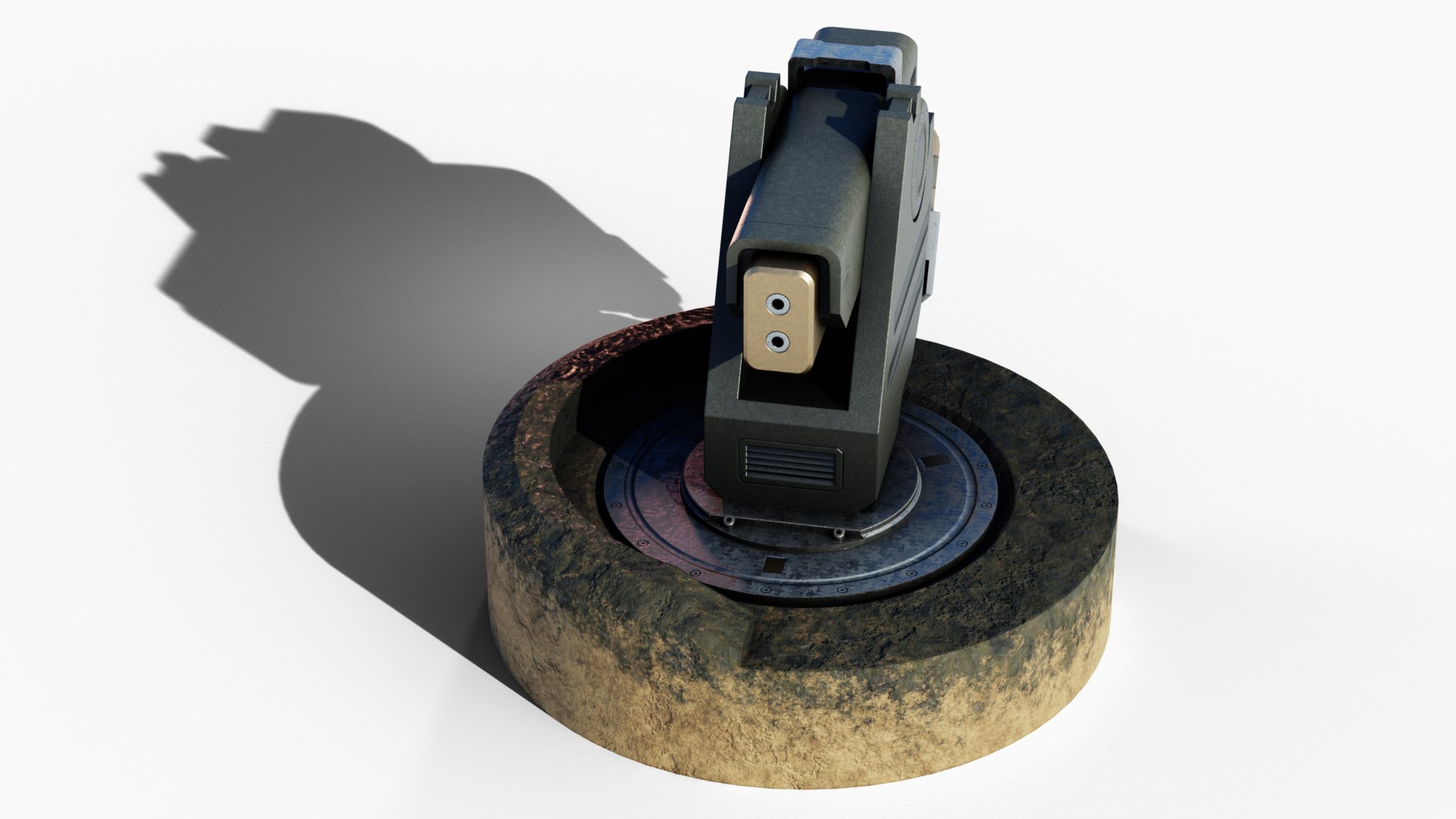 3D Turret Model - TurboSquid 2209714