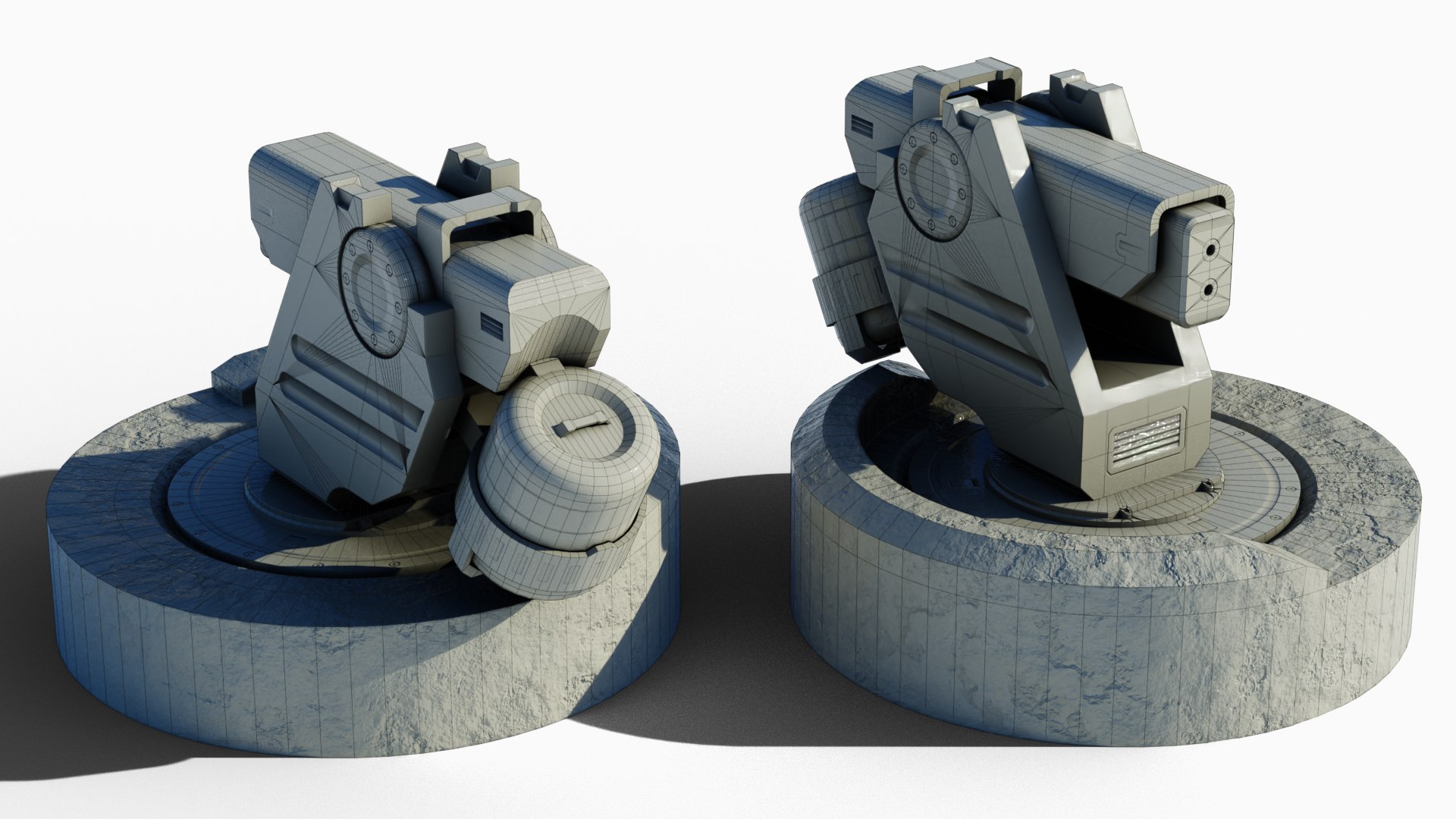 3D Turret Model - TurboSquid 2209714