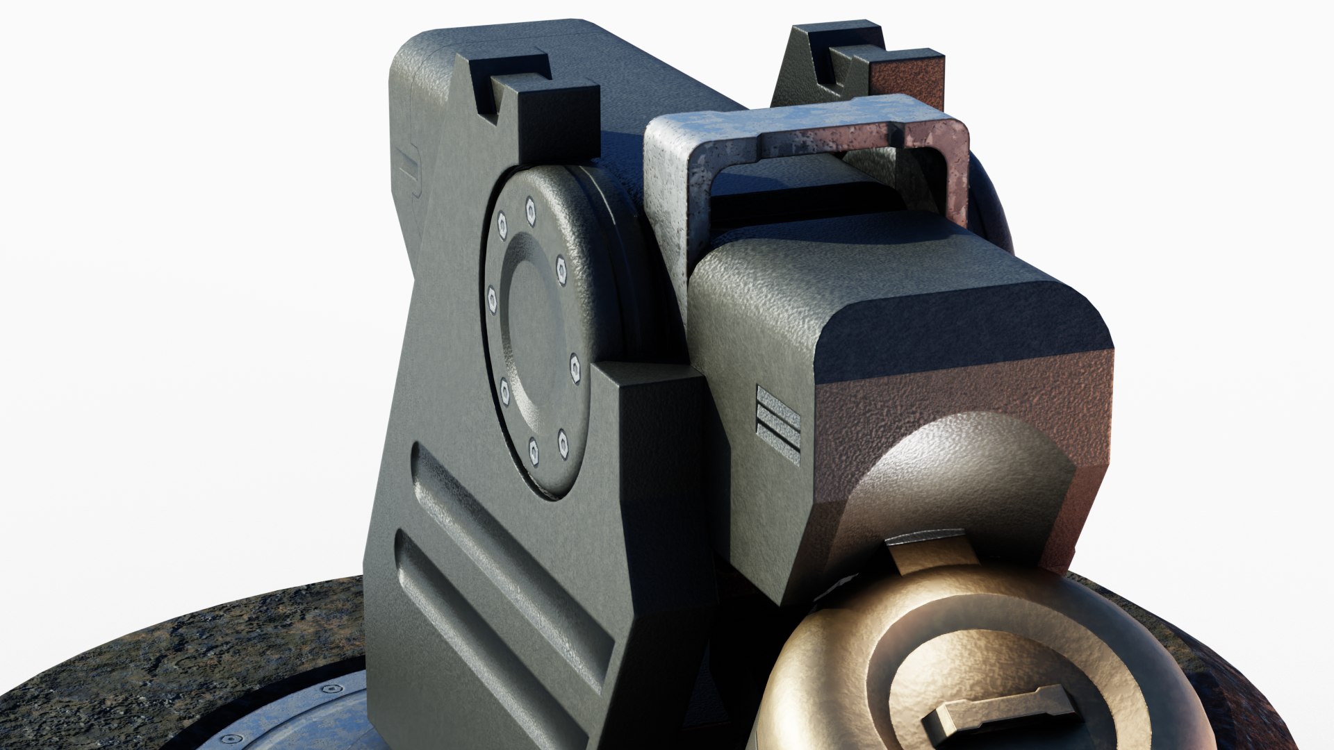 3D Turret Model - TurboSquid 2209714