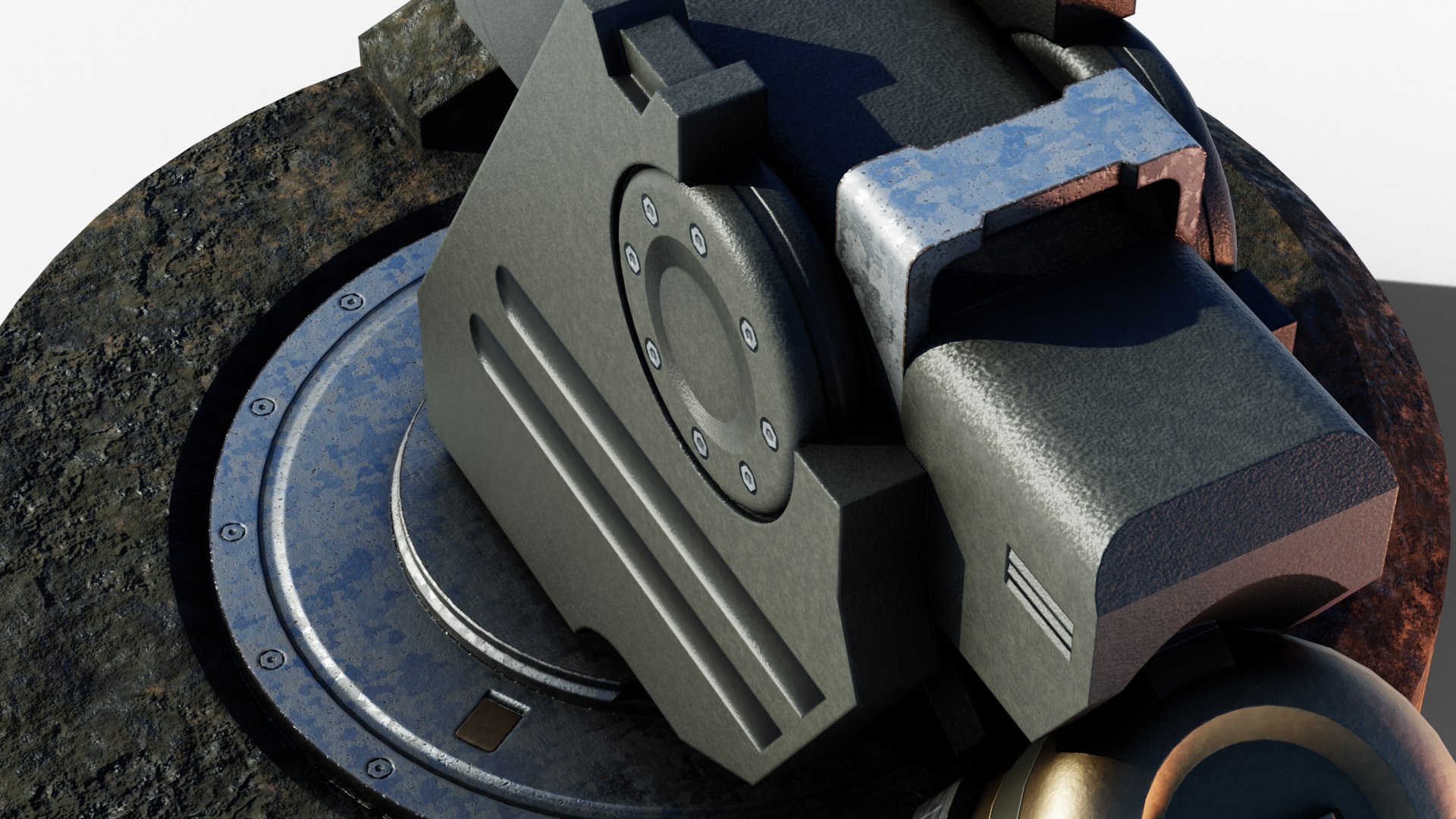 3D Turret Model - TurboSquid 2209714