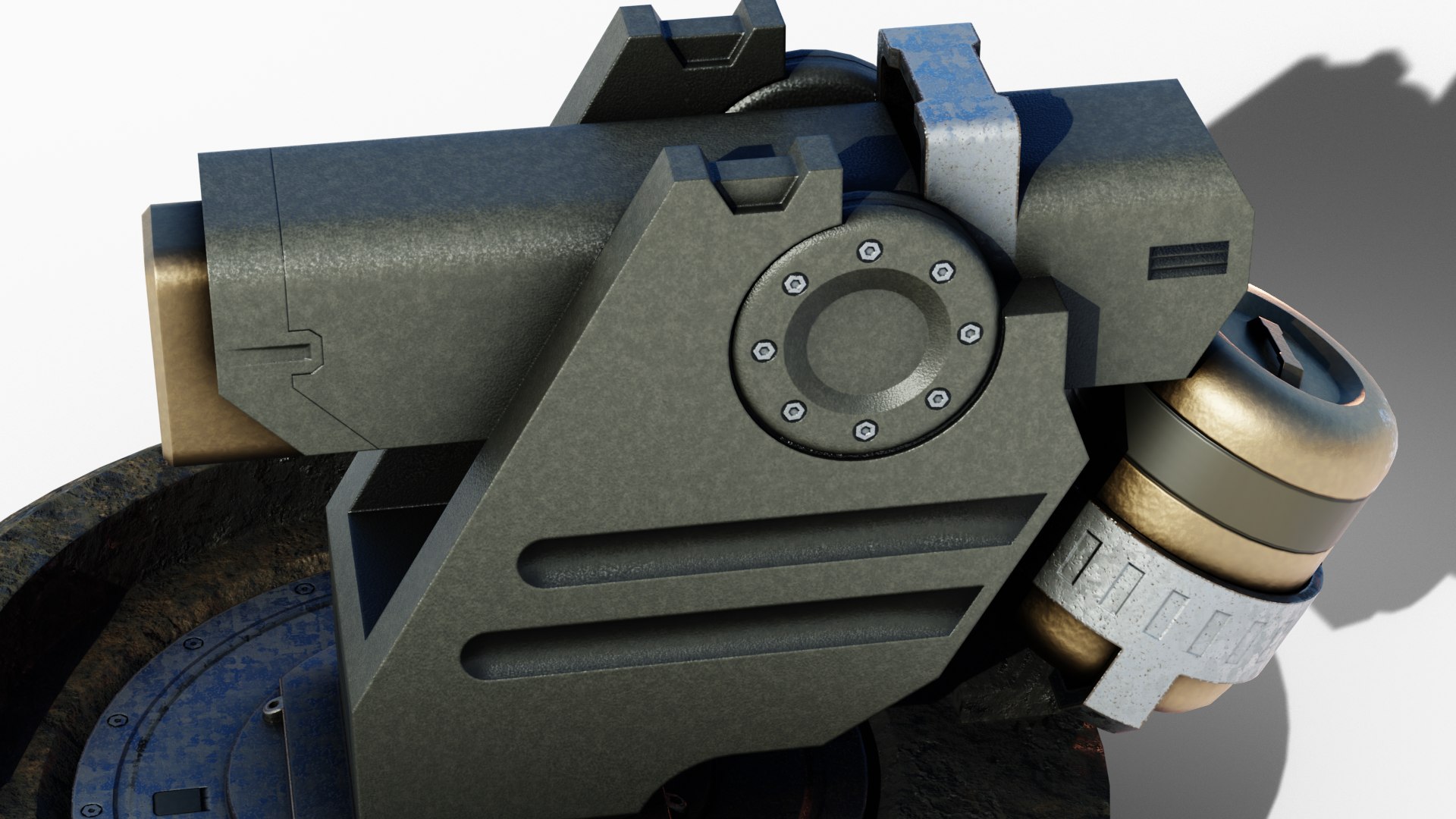 3D Turret Model - TurboSquid 2209714