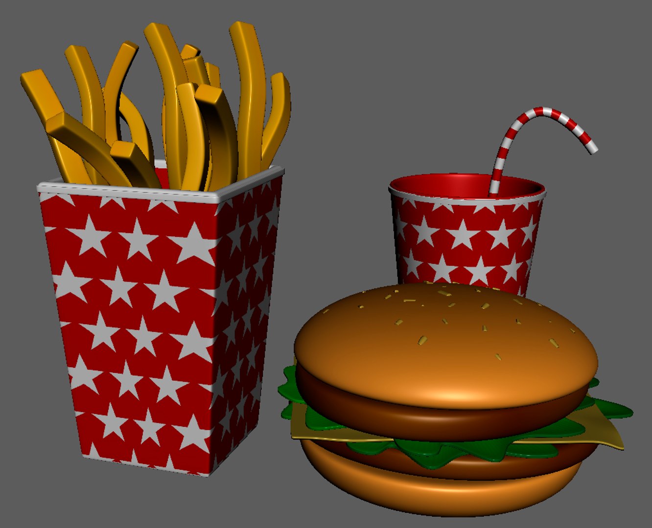 Obj Food Fries