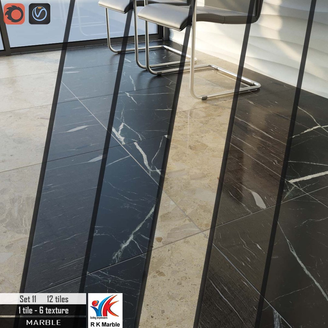 3D tile r k marble model - TurboSquid 1254039