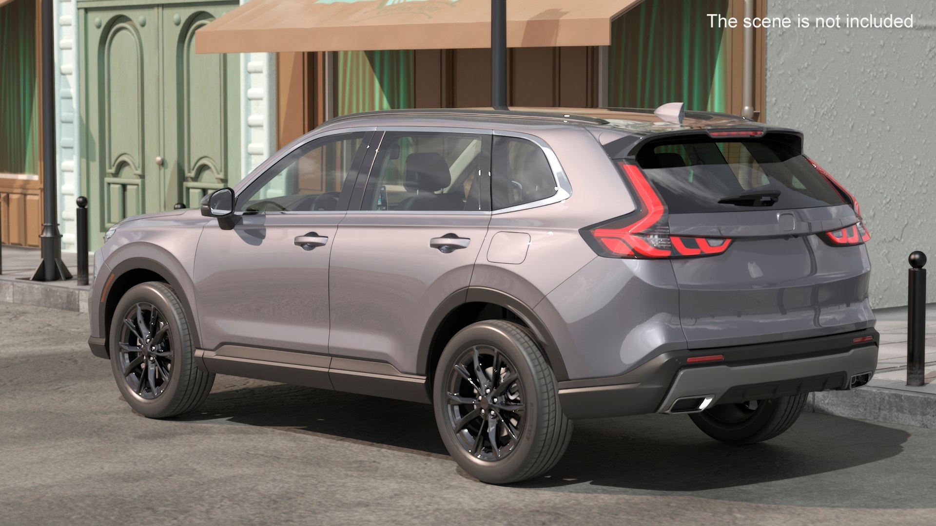 3D Urban Crossover 2025 Gray Model - TurboSquid 2288489