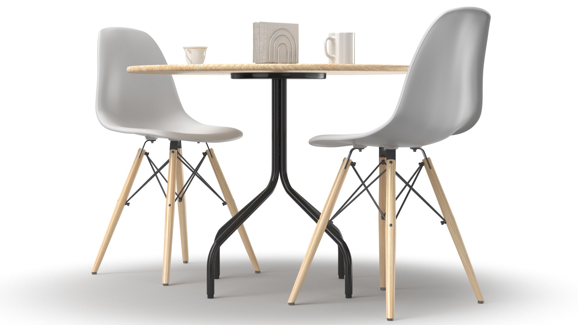 Real Cafe Table Model - TurboSquid 1444721