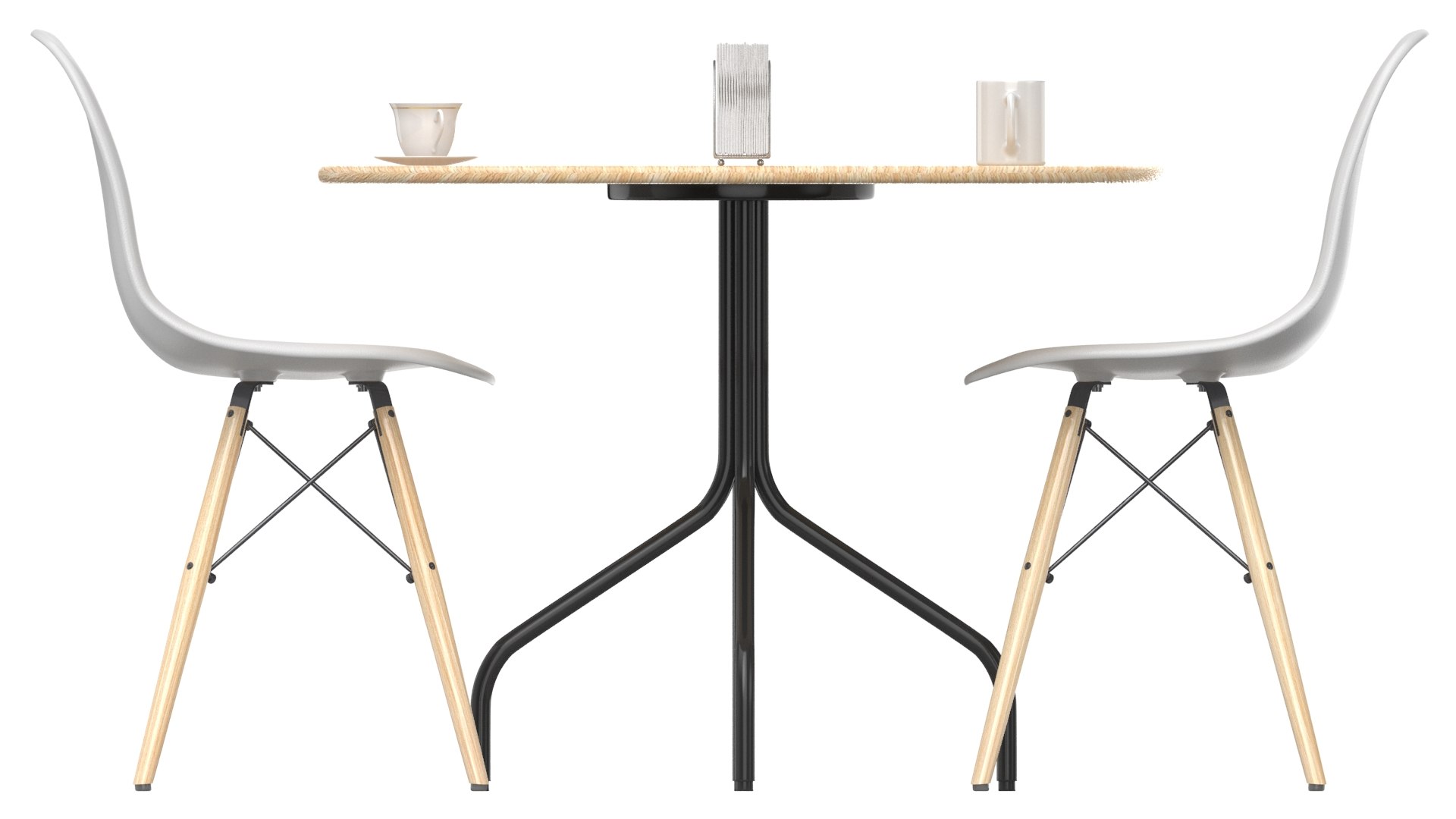 Real Cafe Table Model - TurboSquid 1444721