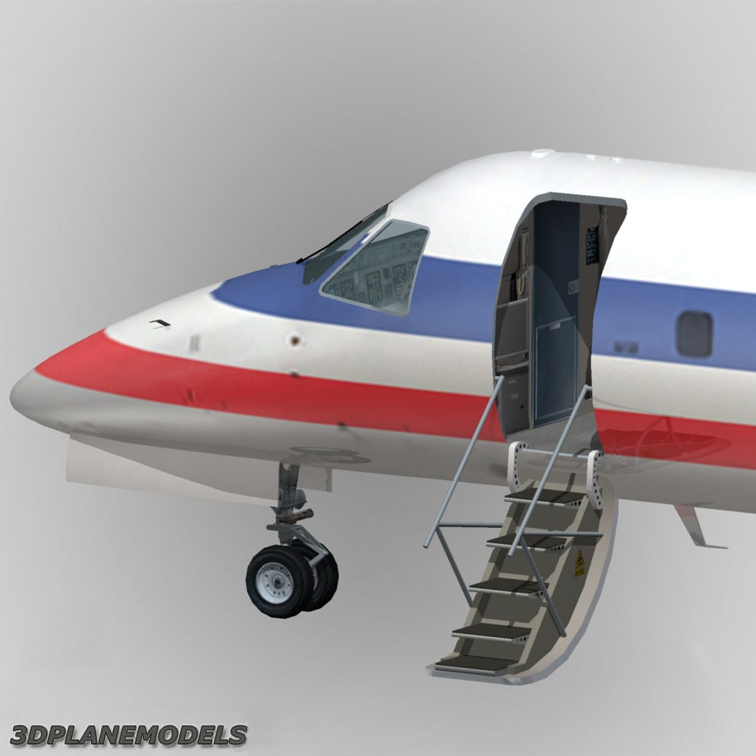 embraer erj-140 3d model