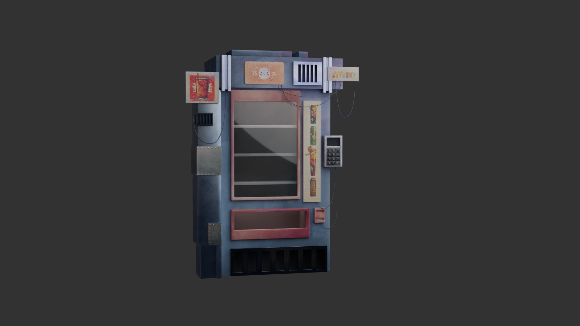 Stylized Vending Machine 3D Model - TurboSquid 2261132