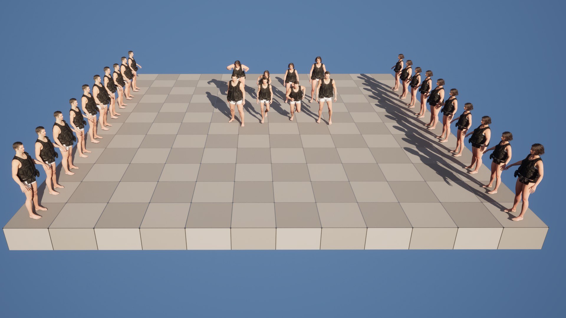 Military Vest 11 - All MH Bodies UE5 Skeletons - Rigged 3D Model ...