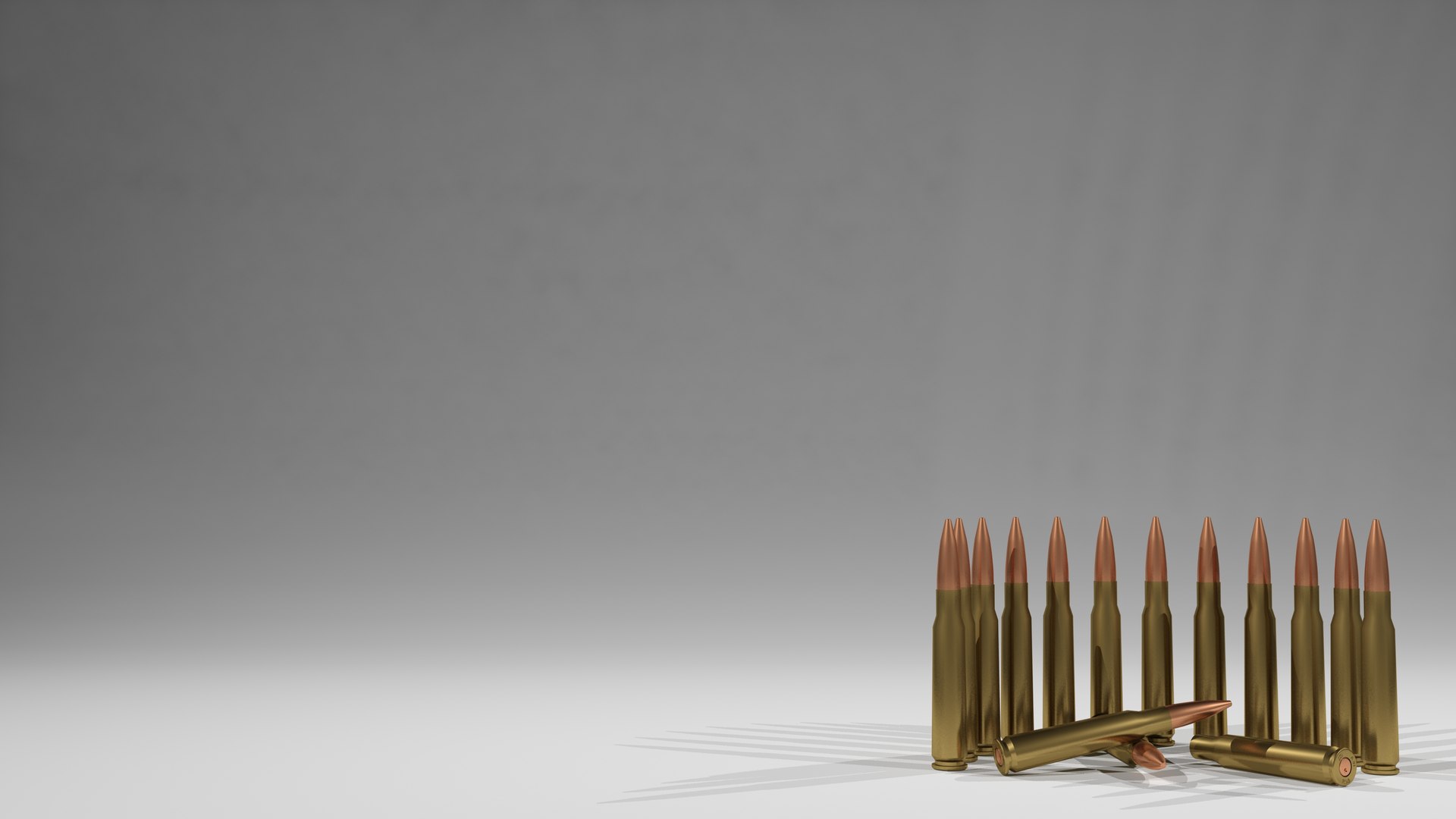 3d R1m3 Bullets Model
