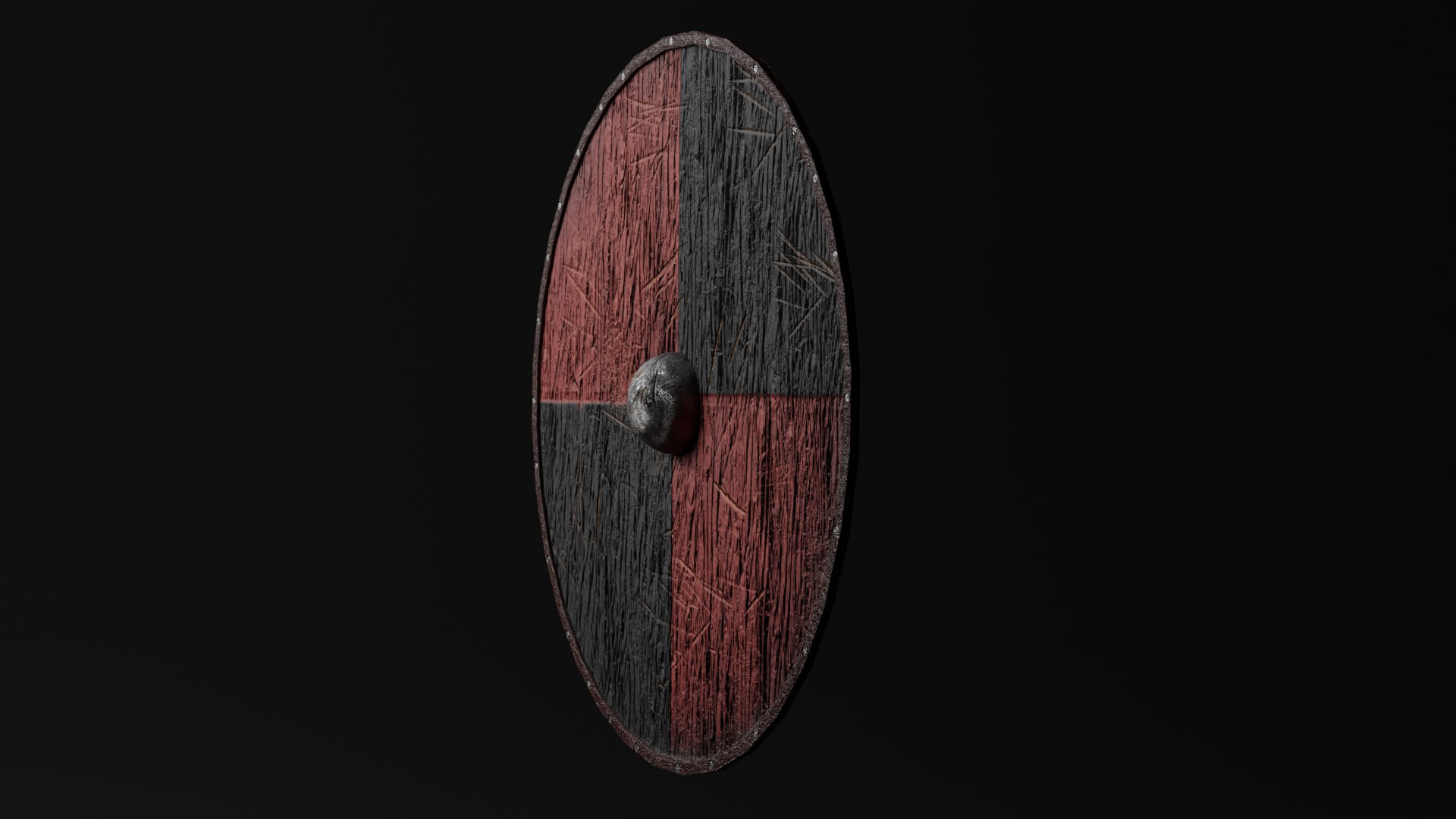 3D Viking Shield Model - TurboSquid 1979428