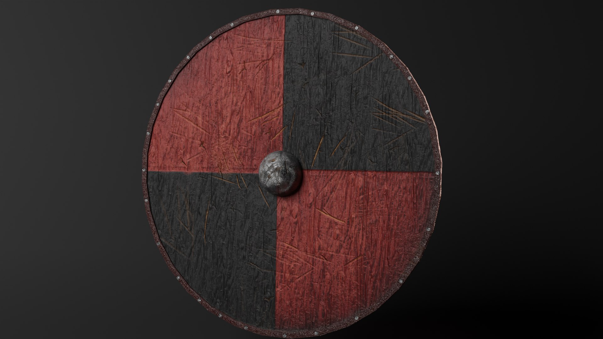 3D Viking Shield Model - TurboSquid 1979428