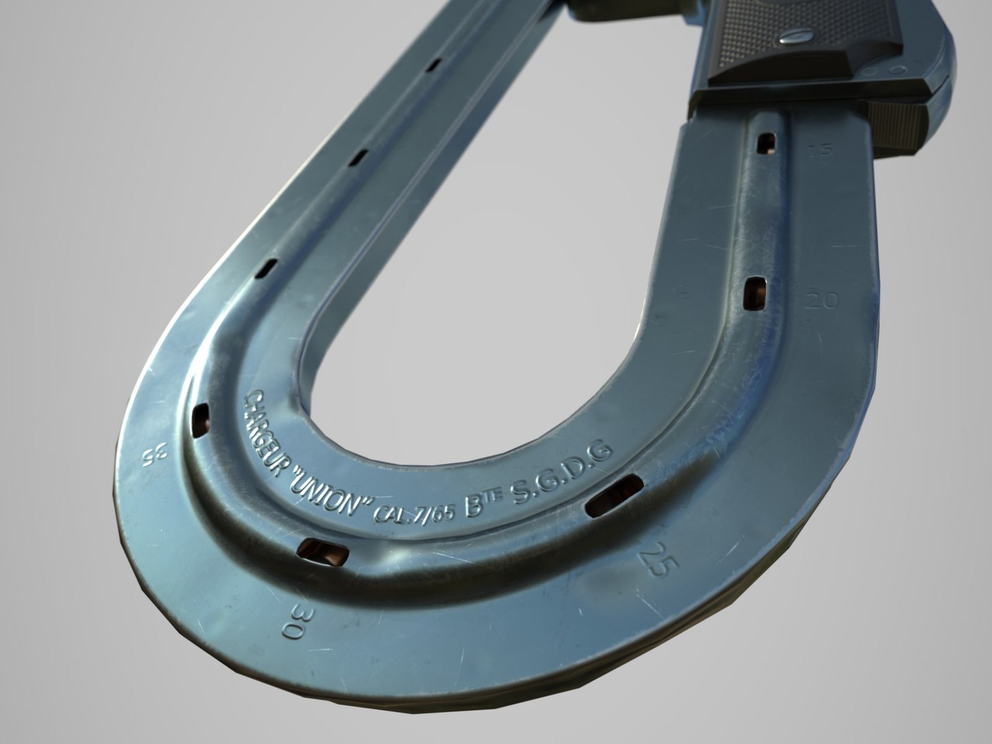 Union Pistol French 3D Model - TurboSquid 1152697