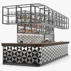 3D Bar Counter Models - Browse & Download Formats - TurboSquid