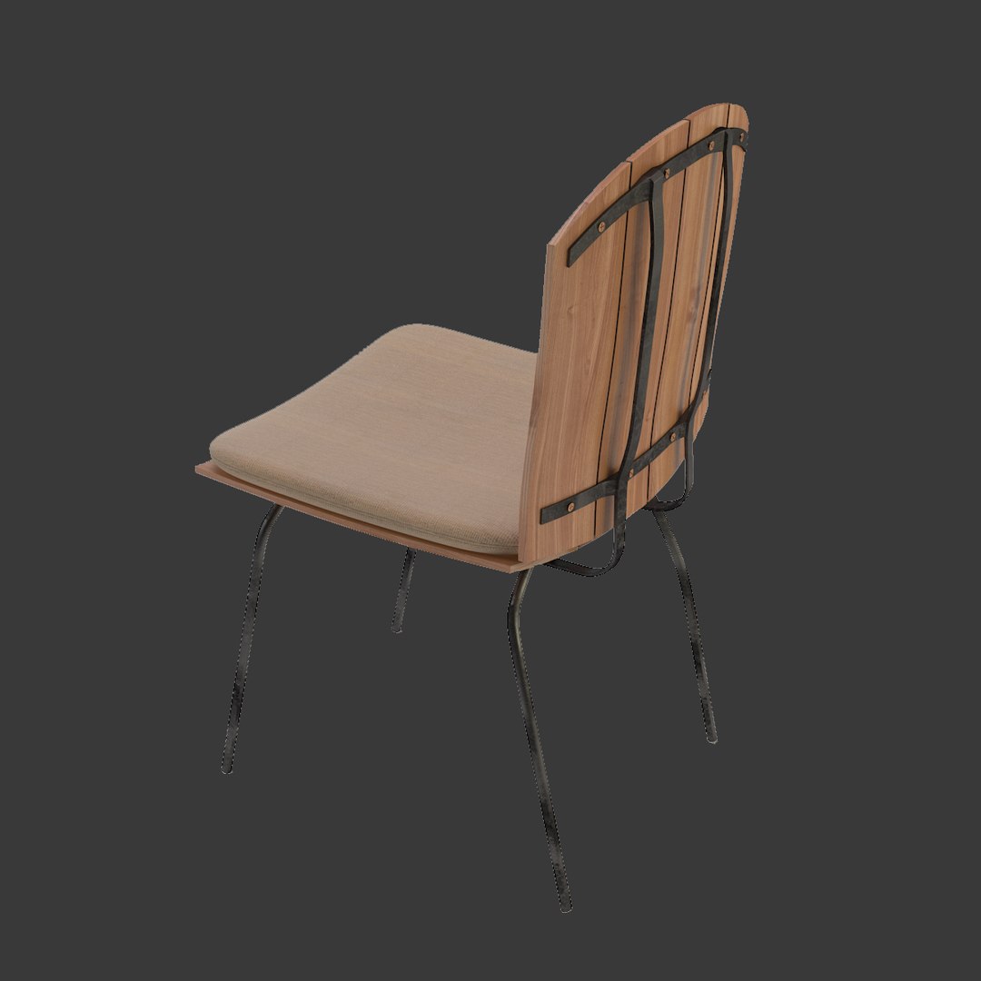 Max Chair Metal Legs