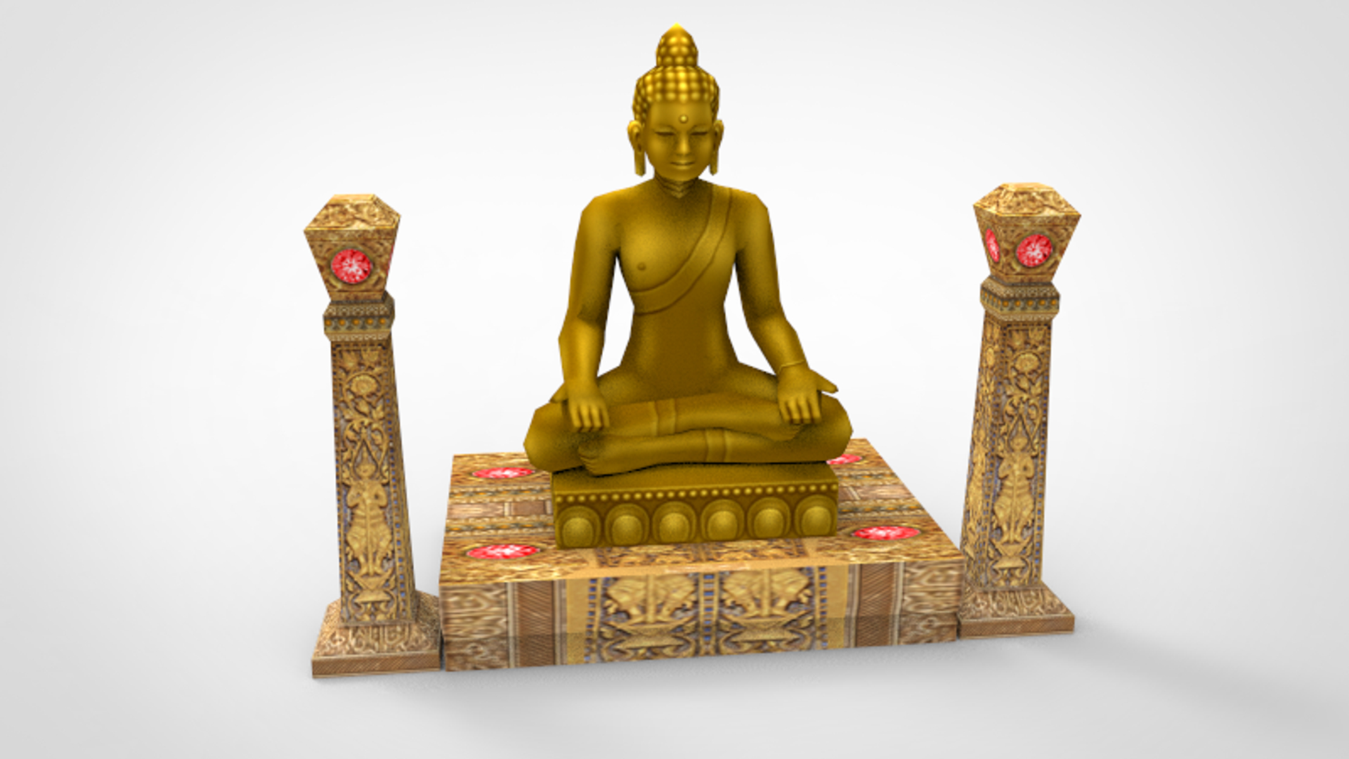 Budda 3d Model