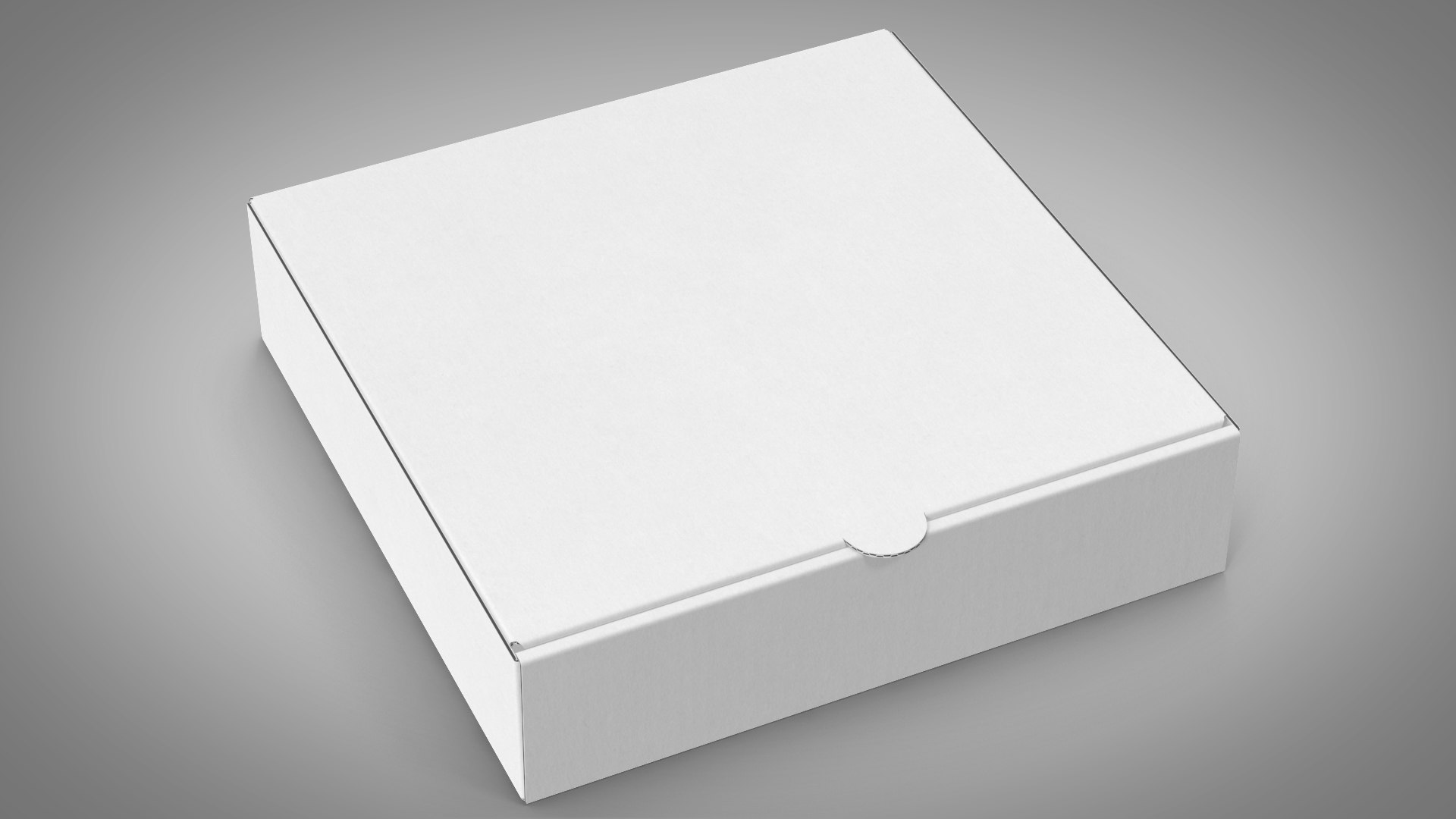 Pizza Box Mockup 3D Model - TurboSquid 1699047
