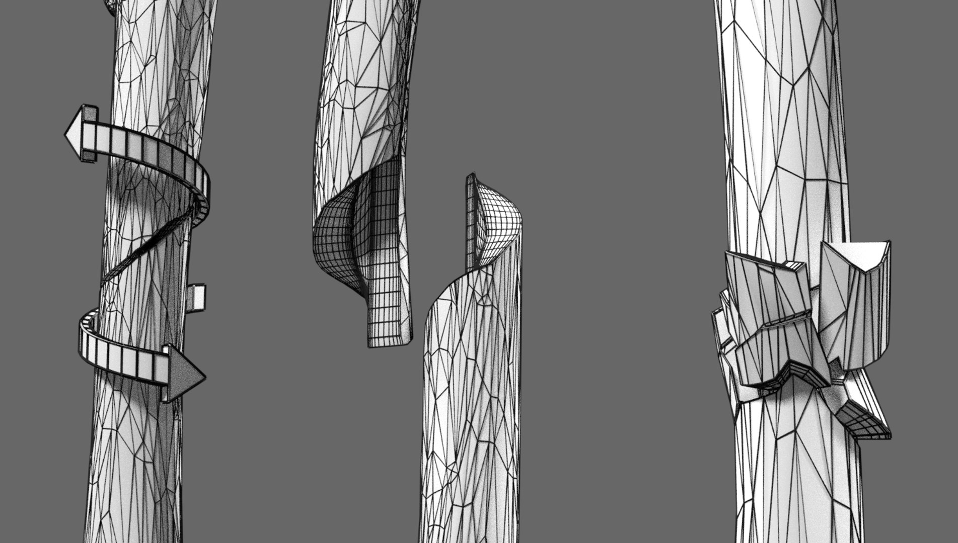 3D Model Types Fractures - TurboSquid 1480748