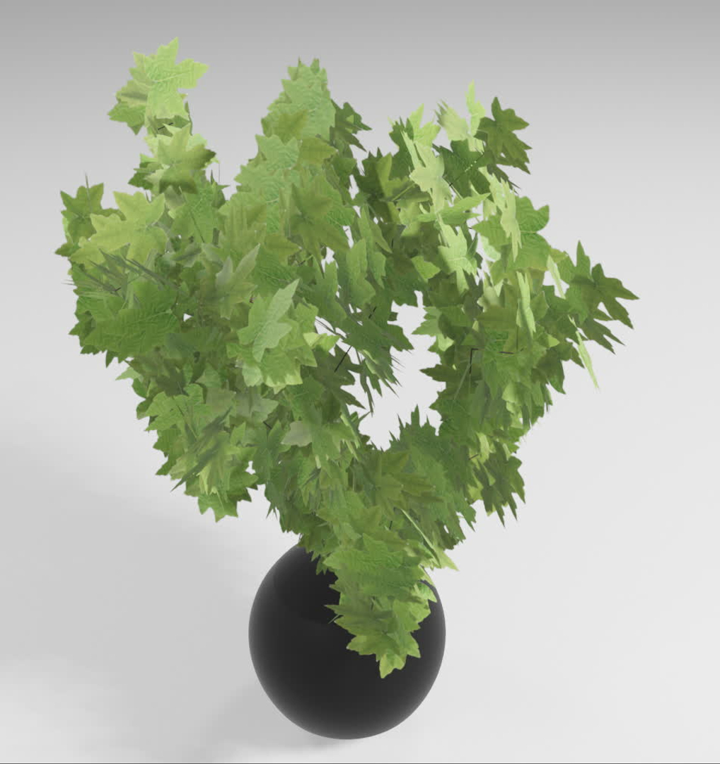 Pot Plant Blender OBJ 3D Model - TurboSquid 1967607