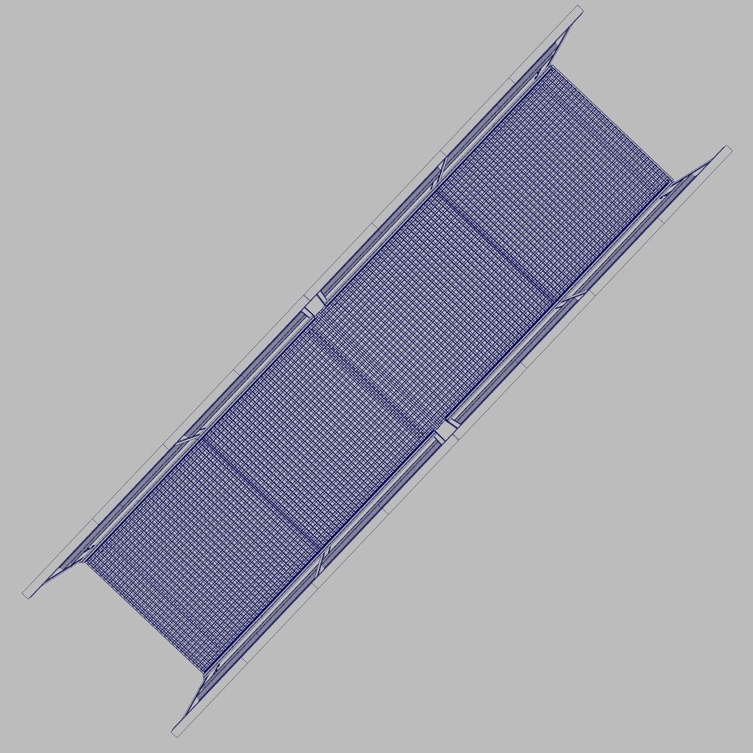 Mezzanine Catwalk Platform 3D Model - TurboSquid 2245810