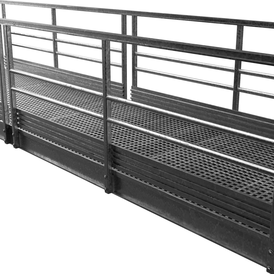 Mezzanine Catwalk Platform 3D Model - TurboSquid 2245810