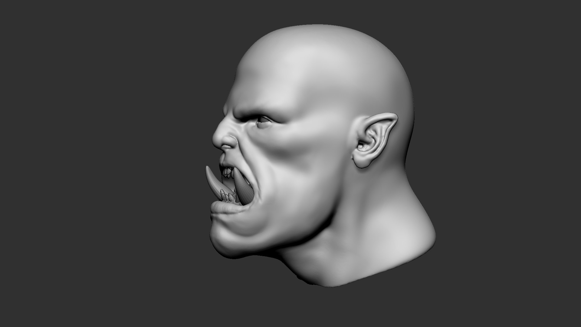 Orc Head Concept 3D - TurboSquid 1706336