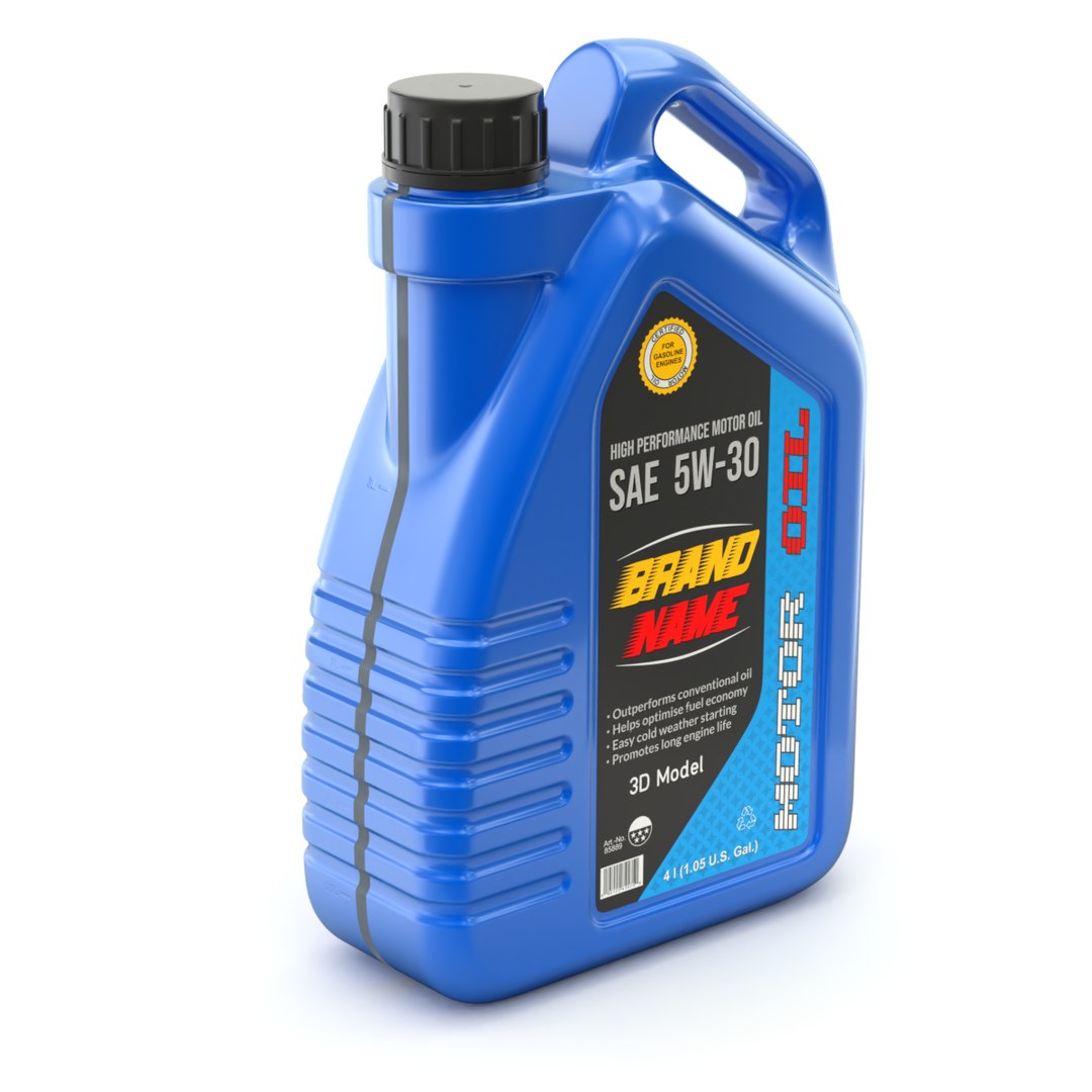 Bottle Engine Oil 3D - TurboSquid 1522105
