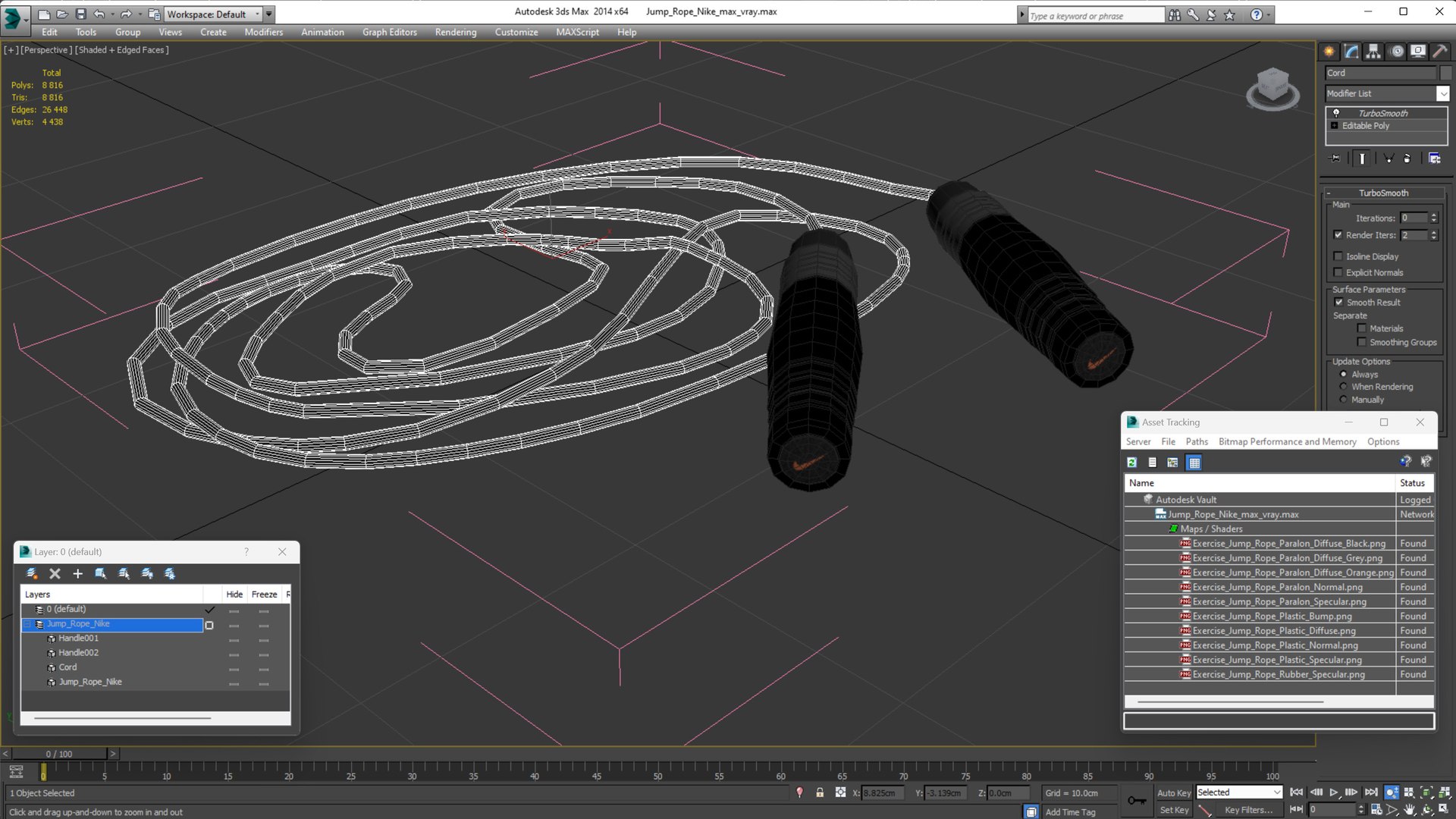 Jump Rope Nike 3D - TurboSquid 2144508