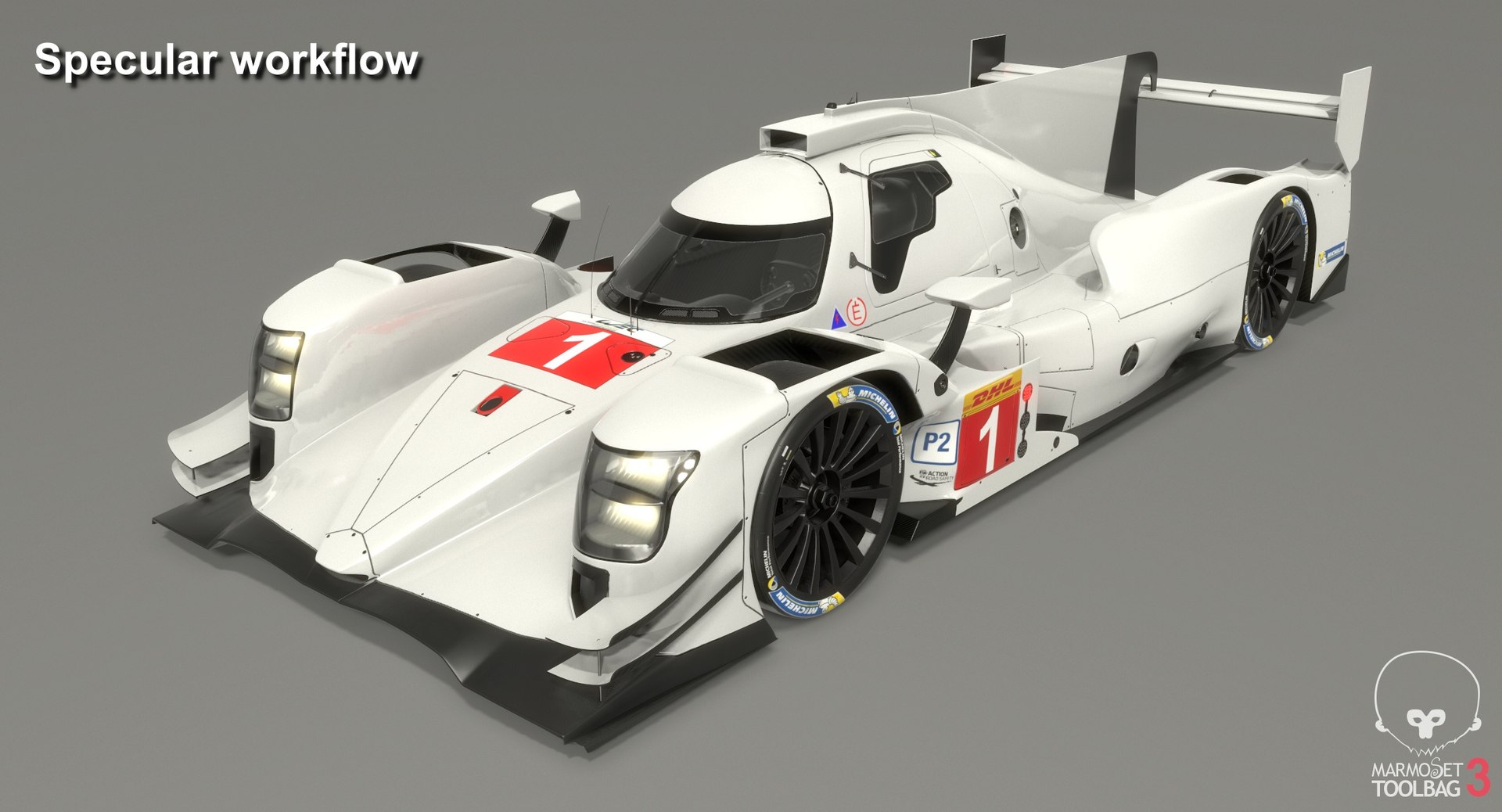 3D oreca 07 wec lmp2 - TurboSquid 1506922