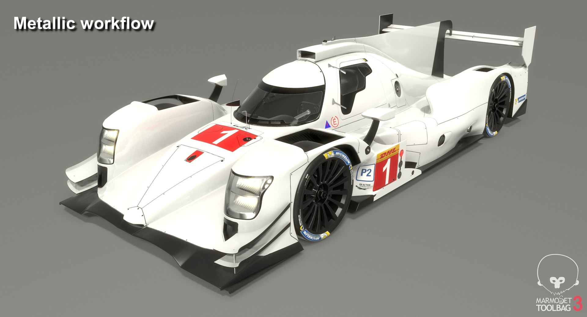 3D oreca 07 wec lmp2 - TurboSquid 1506922