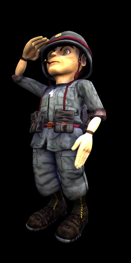 Fun Commander 3d Model