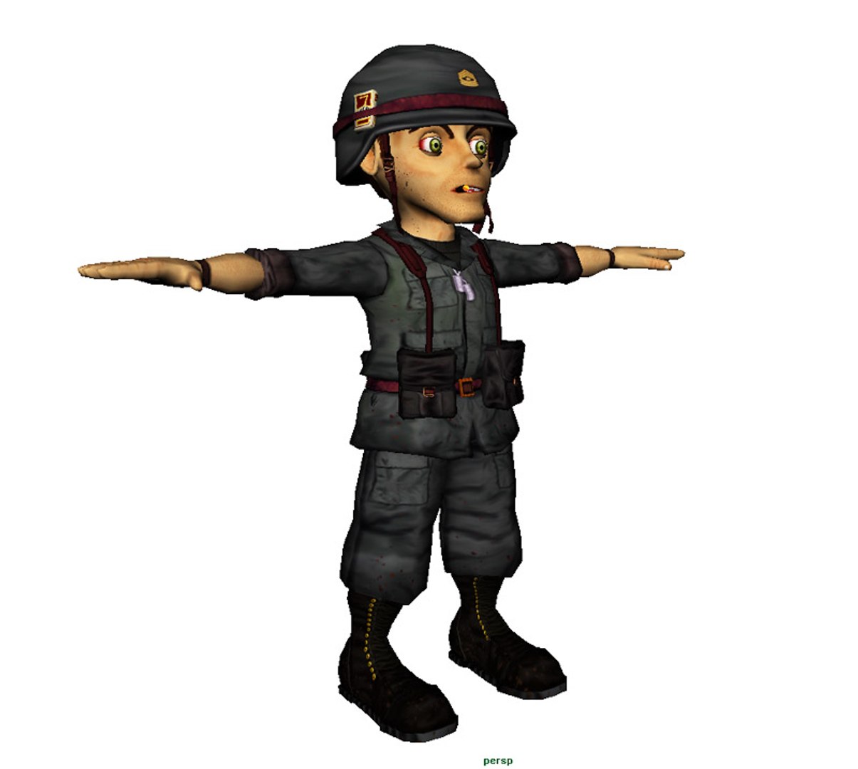 Fun Commander 3d Model