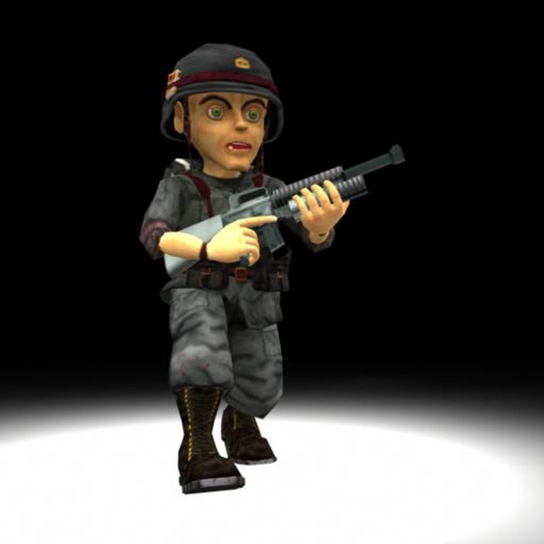 Fun Commander 3d Model