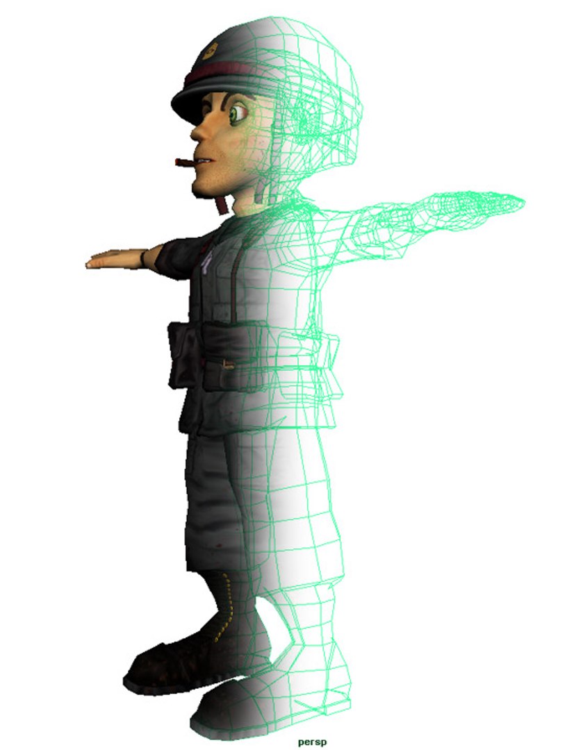 Fun Commander 3d Model