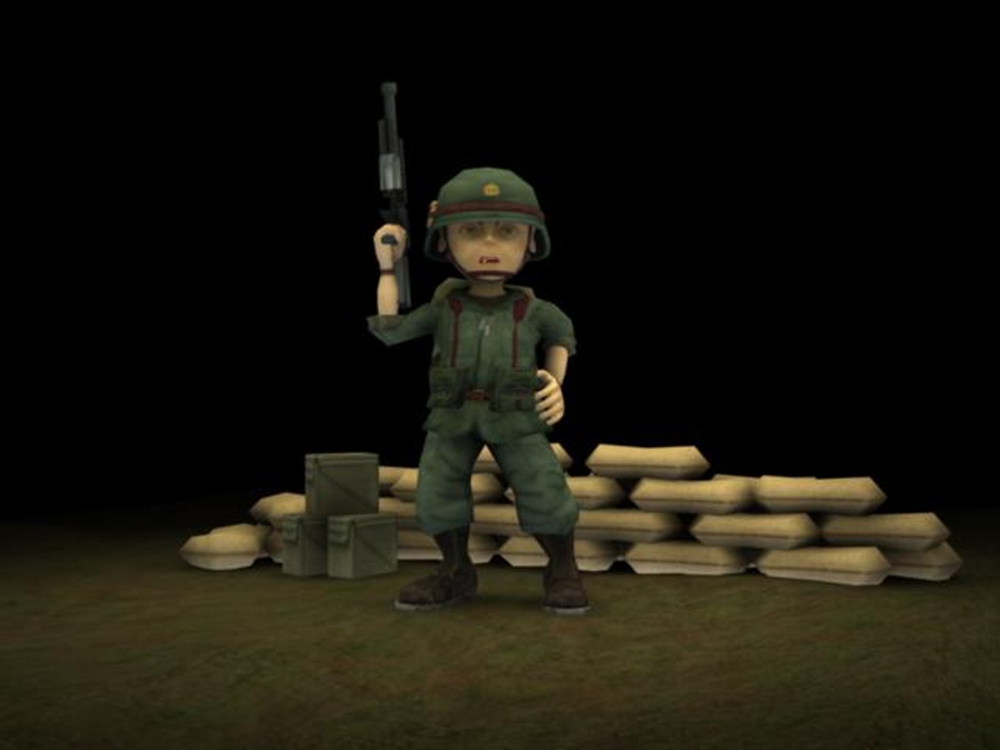 Fun Commander 3d Model