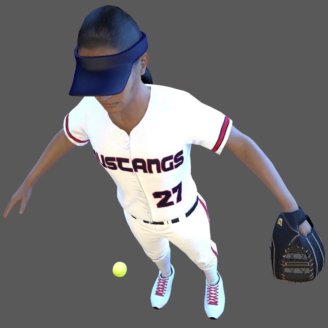 Softball Ball 3D Model - TurboSquid 1470944