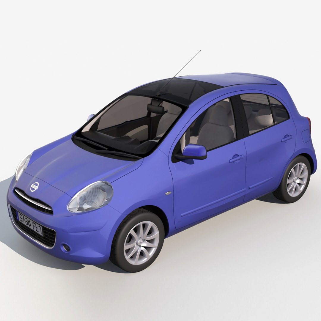 modelo 3d nissan micra 2011 tekna - TurboSquid 582476
