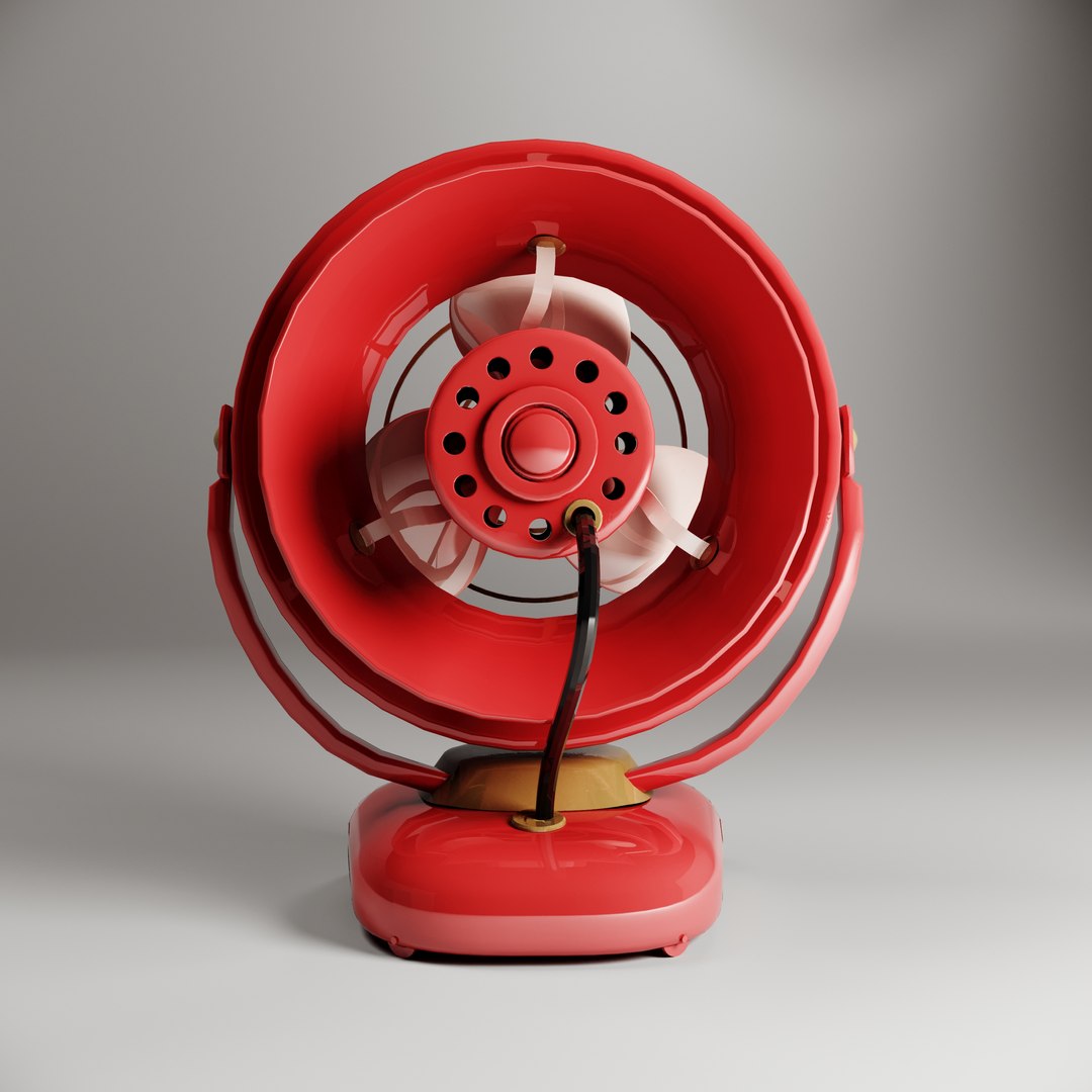 Retro Fan Vornado 3D Model - TurboSquid 1687012