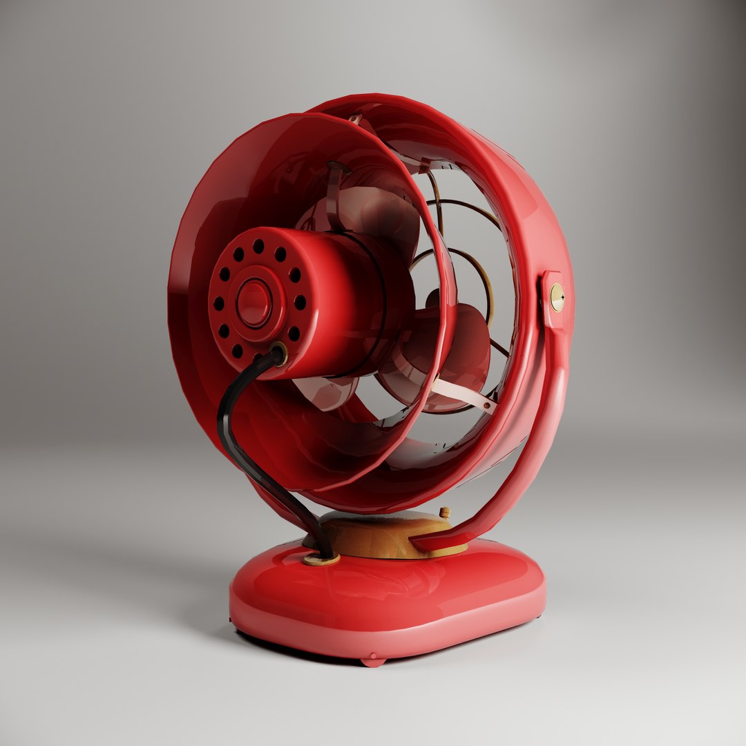 Retro Fan Vornado 3D Model - TurboSquid 1687012