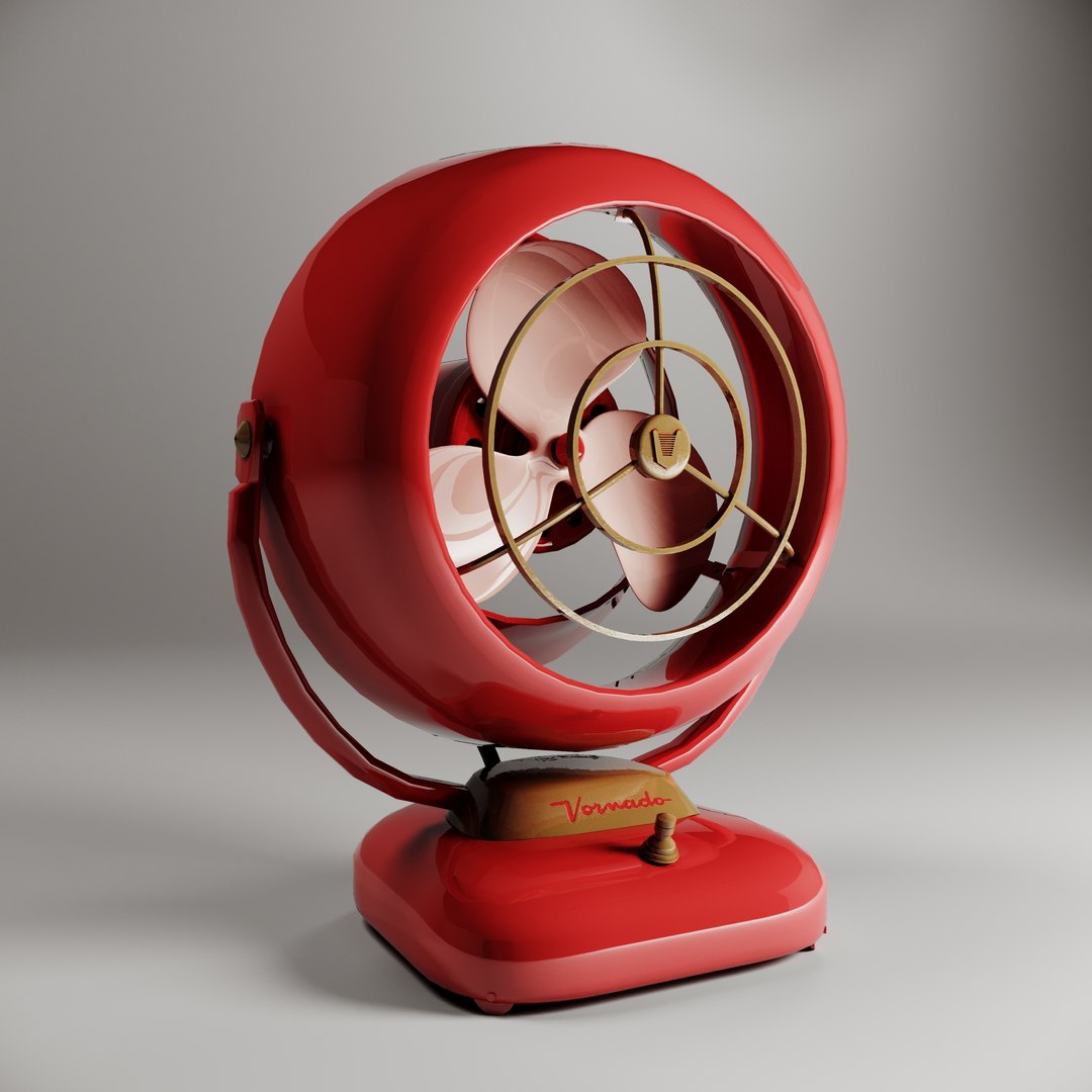 Retro Fan Vornado 3D Model - TurboSquid 1687012