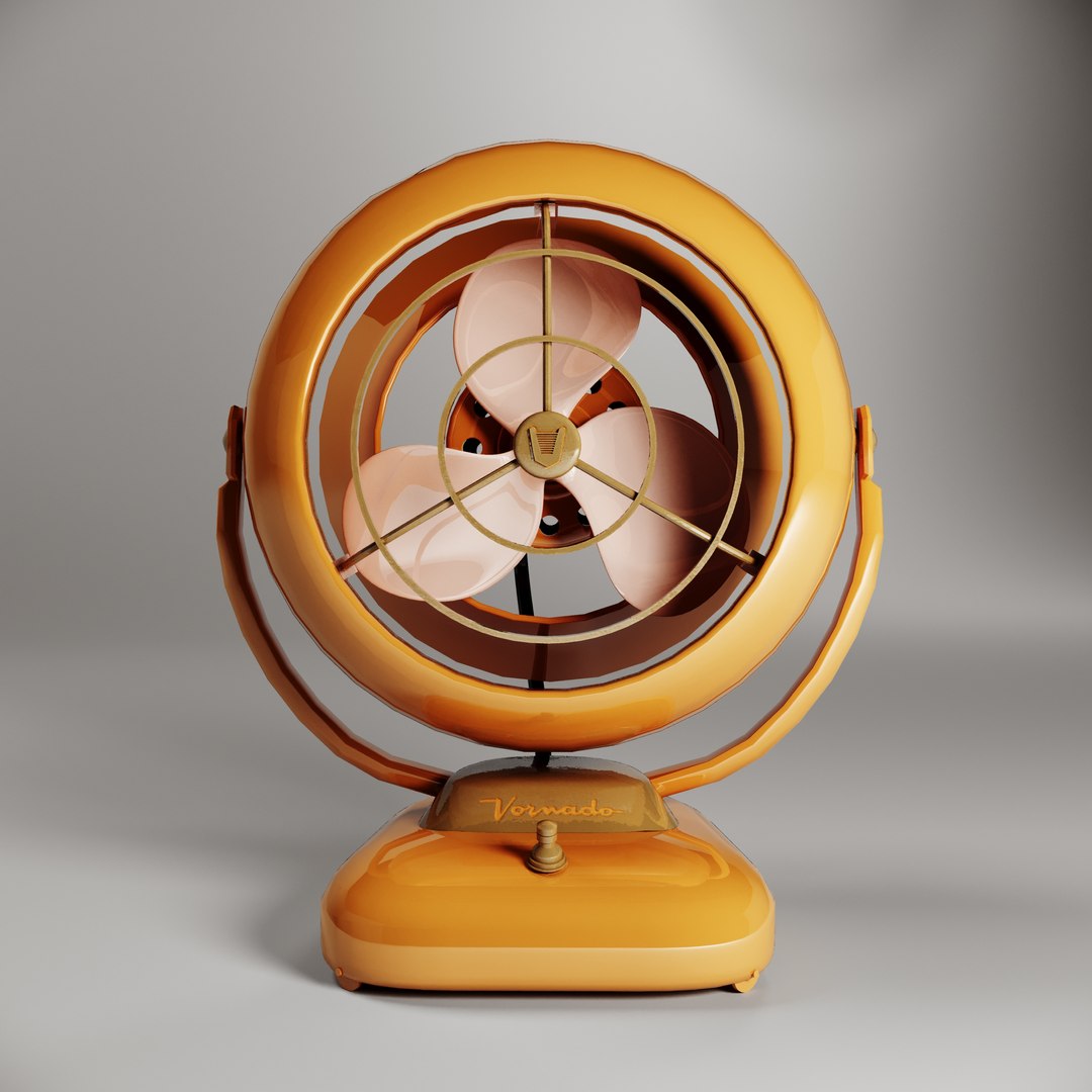 Retro Fan Vornado 3D Model - TurboSquid 1687012