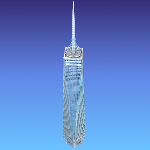 3d freedom tower model